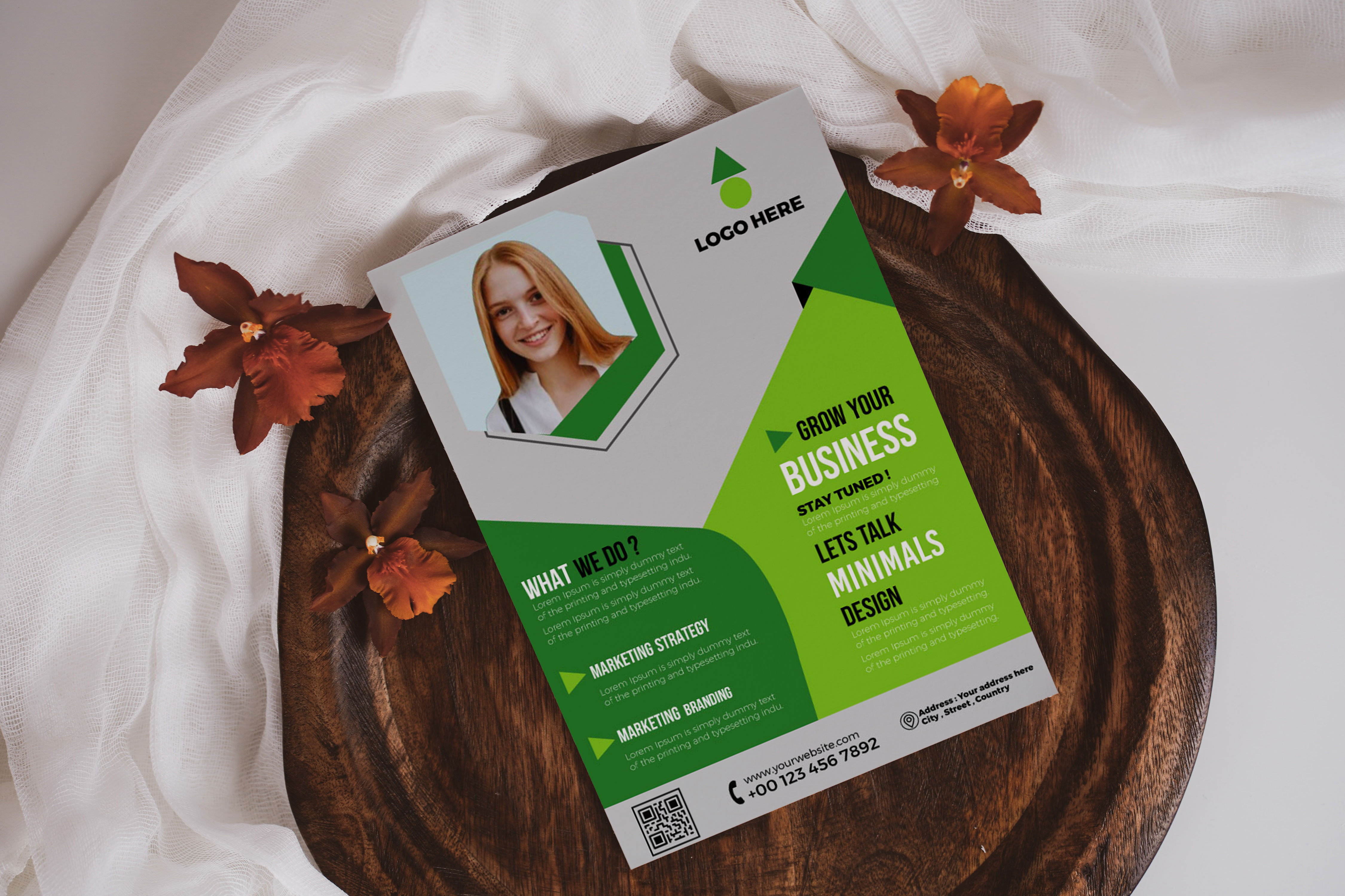 Professional Flayer Mockups by Anisa Islam on Dribbble
