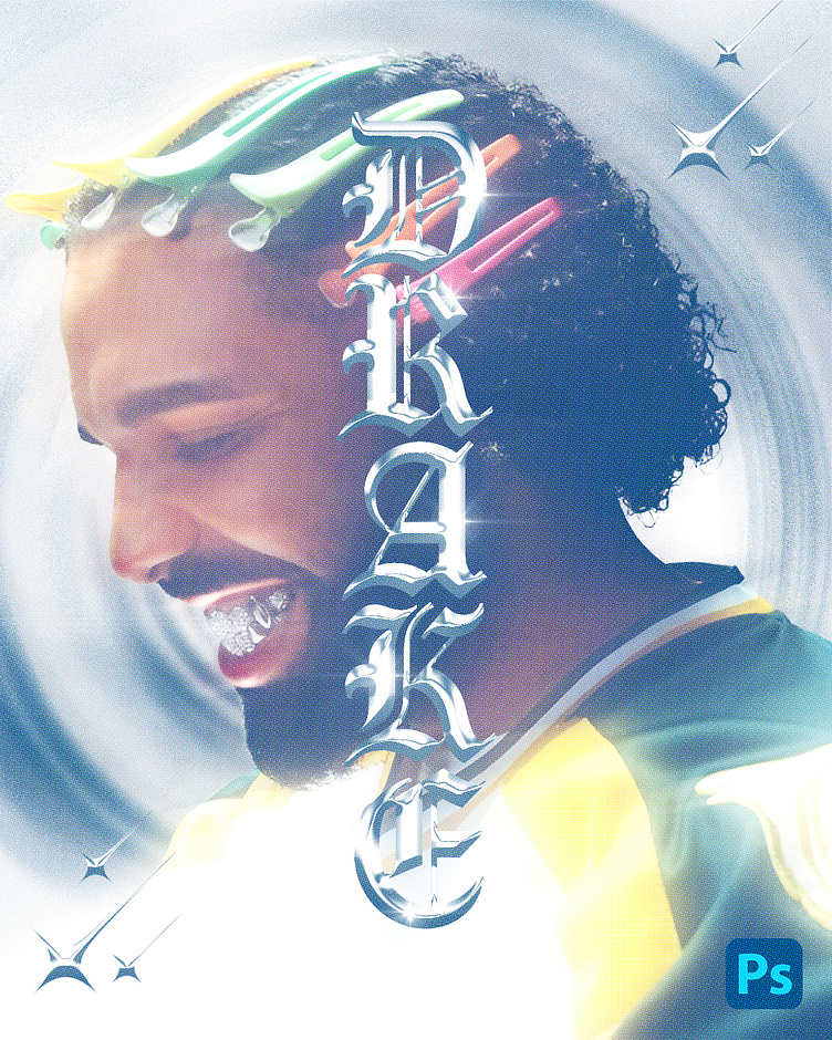 POSTER DESING • DRAKE by Victor Ponce on Dribbble
