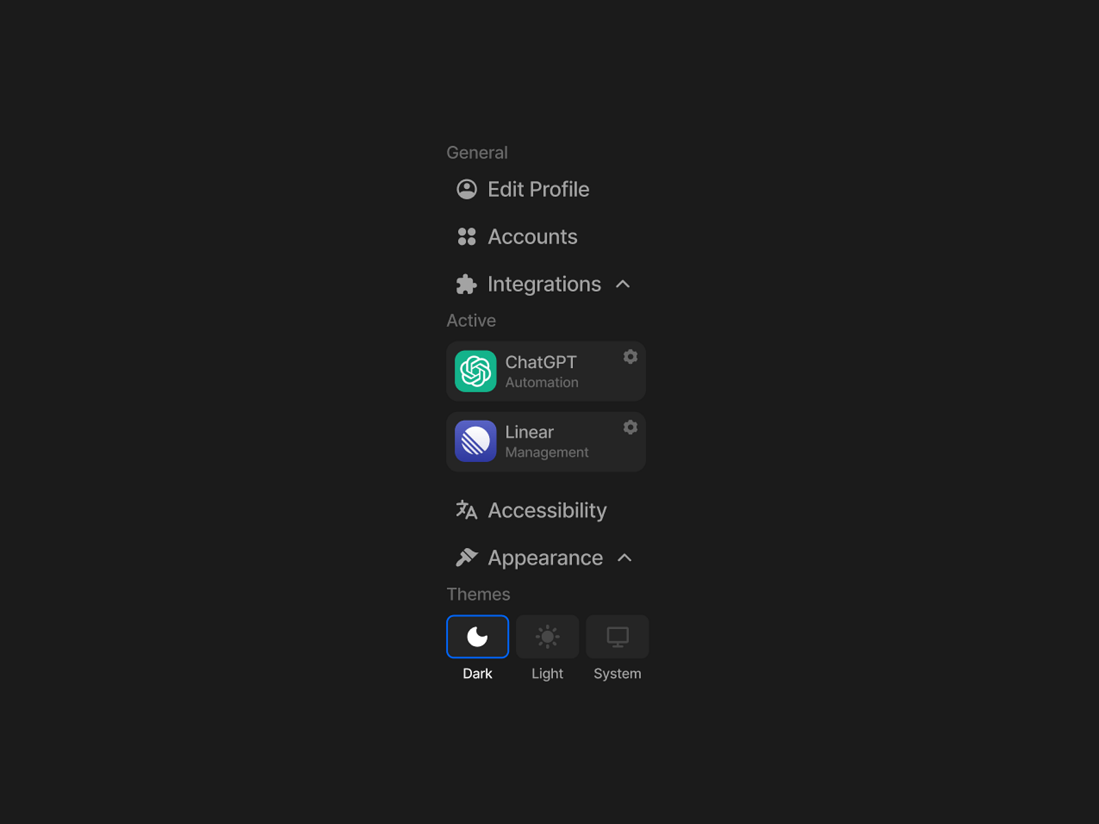 Quick Menus - Sidebar by Xchyler Drenth on Dribbble