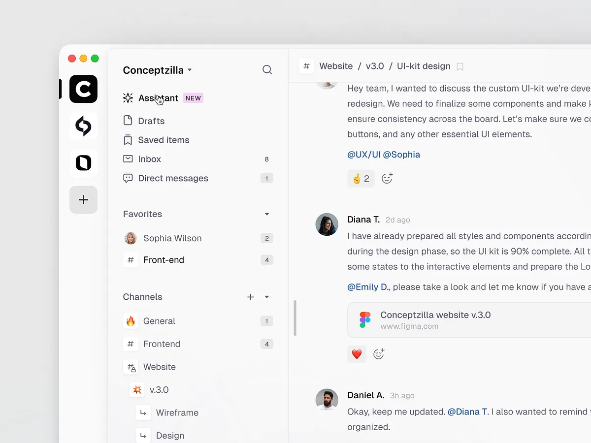 Browse thousands of Messenger images for design inspiration | Dribbble