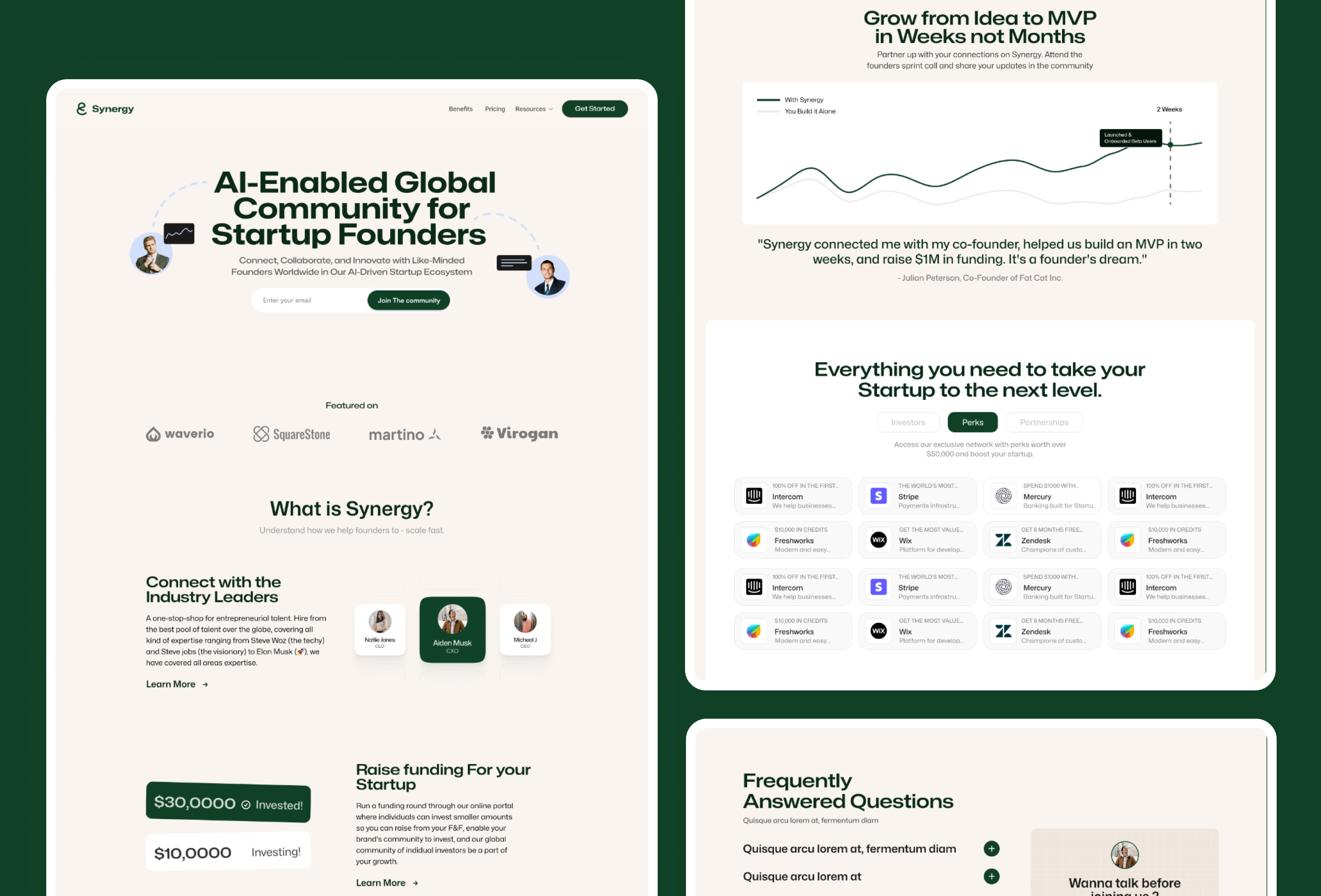 Synergy : AI Global Community by Kunal Rajelli on Dribbble