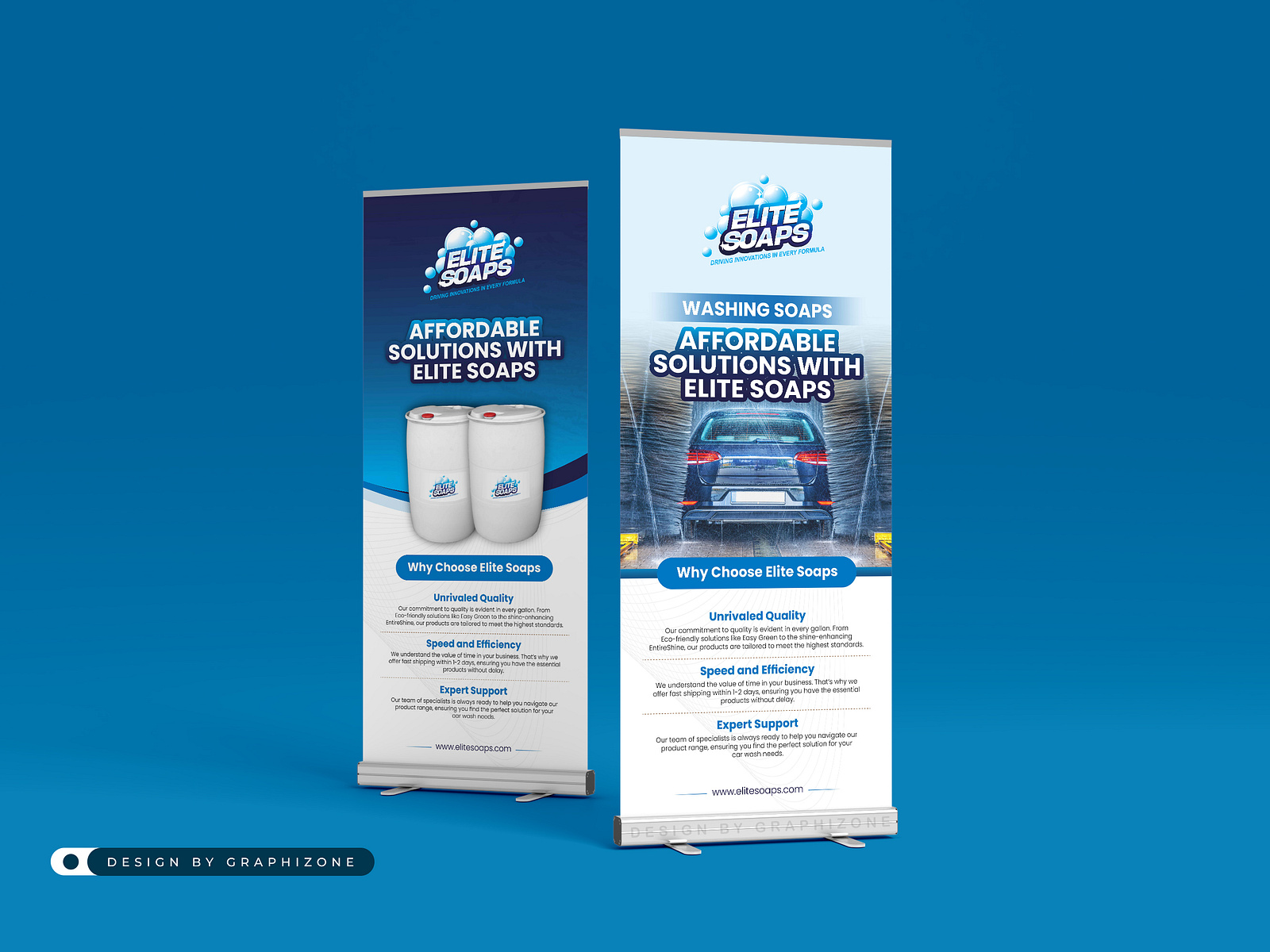 Retractable banner / Rollup banner / Stand banner / X-stand by Graphi ...