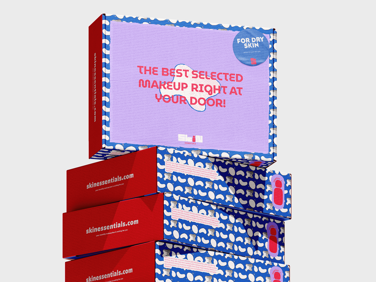 SKiN ESSENTIALS - MAKEUP DISCOVERY BOXES PACKAGING by Rebeca Coitiño on ...