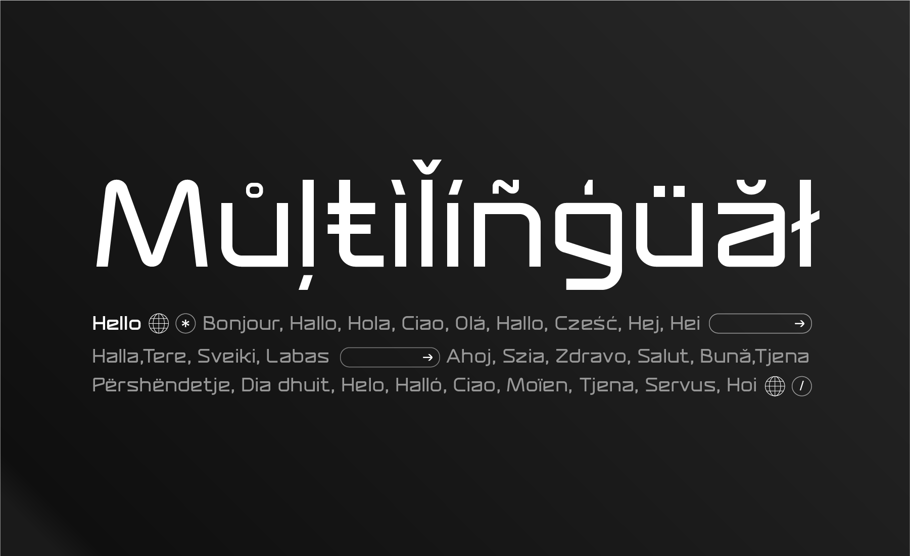 Subsurface Typeface by Further Type Foundry on Dribbble