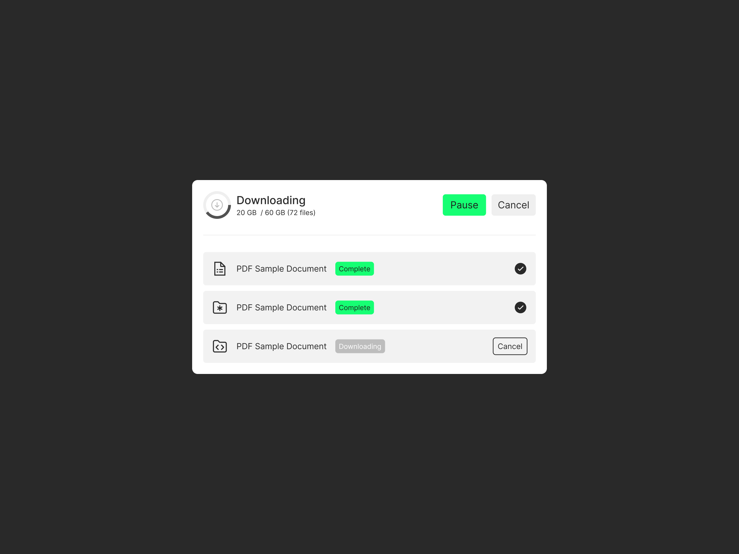 Browse thousands of Cancel Loading images for design inspiration | Dribbble