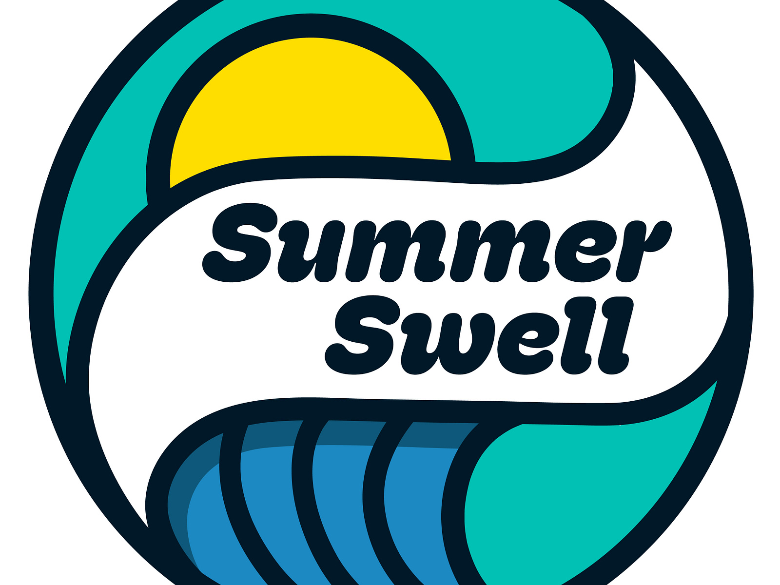 Brand Idenity: Summer Swell Logo by Sean Vranizan | Graphic Designer on ...