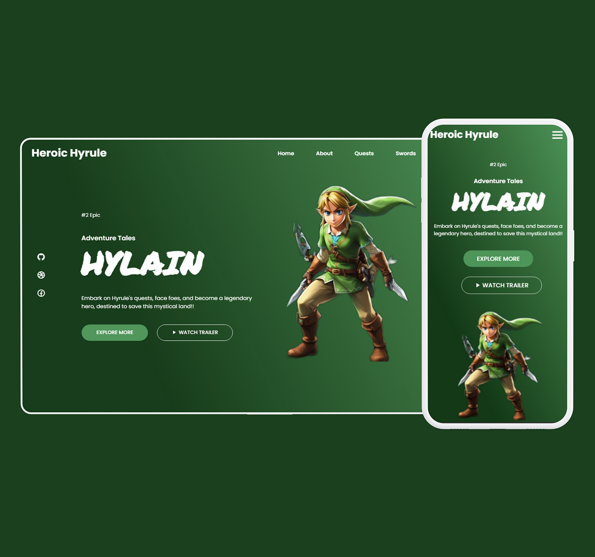 Animated Gaming Website In Html Css Javascript Easy Set Up By Eldnight Ahmad On Dribbble