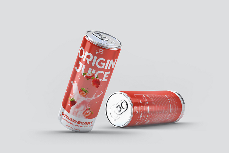 Juice Can Packaging Design by Mohit Verma on Dribbble