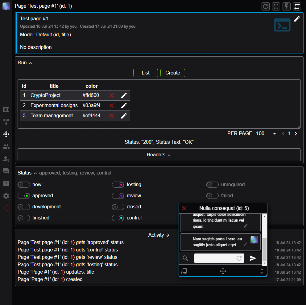 Targets". Api-X Page screenshot. by VipsSystems on Dribbble