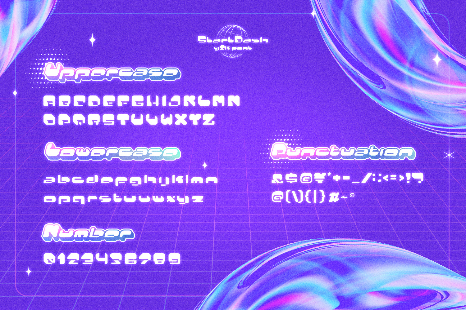 Start Dash - Y2K Display Font by Askar Fadhilah on Dribbble