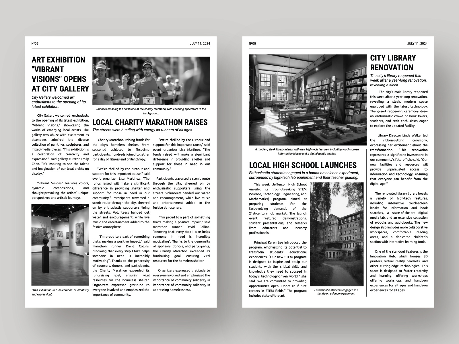 CityNews Newspaper by Gdoc on Dribbble