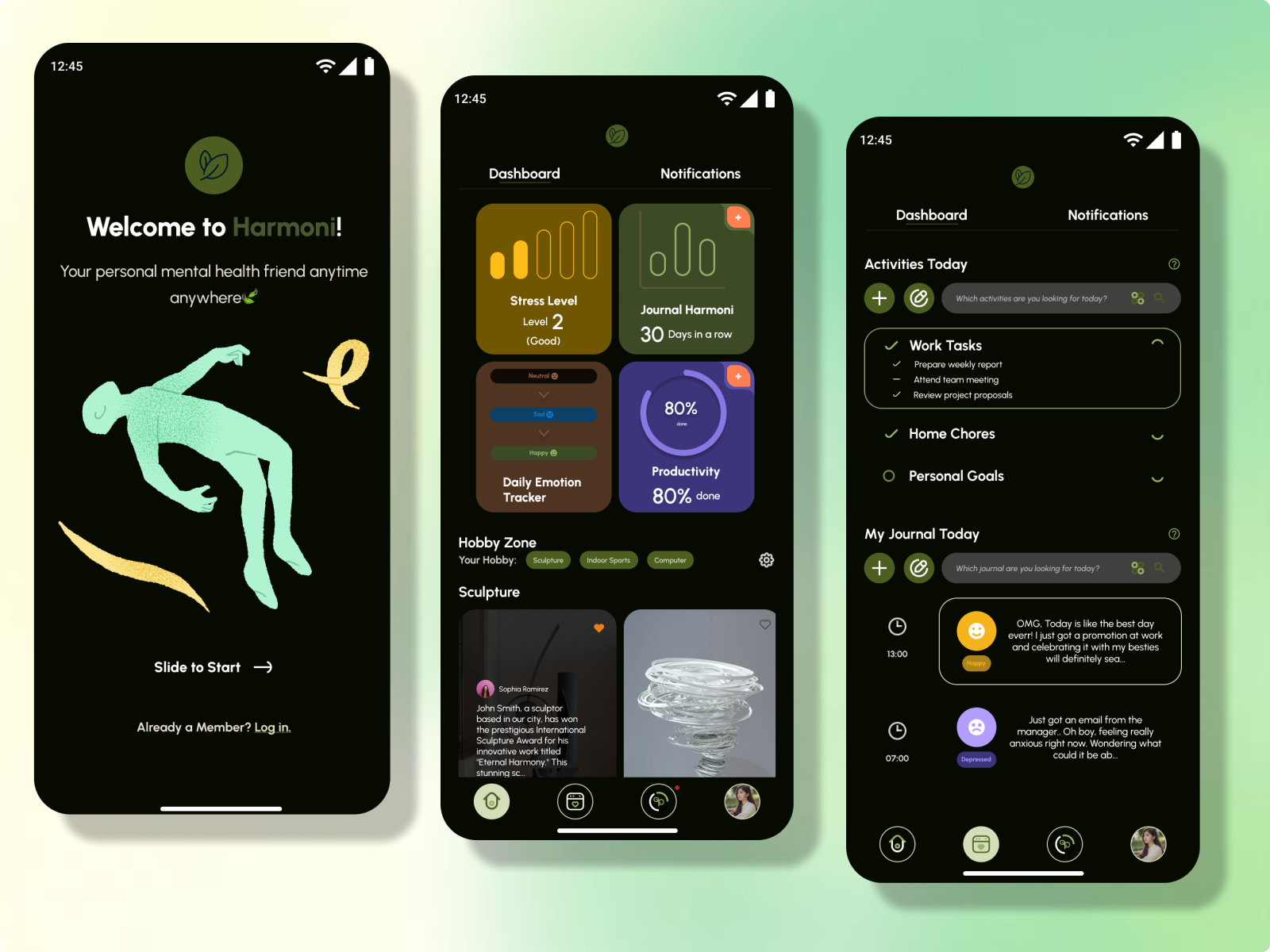 Browse thousands of Mental Health UI Xu images for design inspiration ...