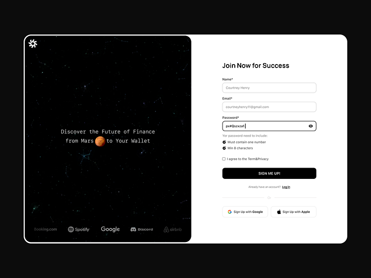 Login & Registration UI by Yana Ivchak πΊπ¦ on Dribbble Login & Registration UI by Yana Ivchak πΊπ¦ on Dribbble