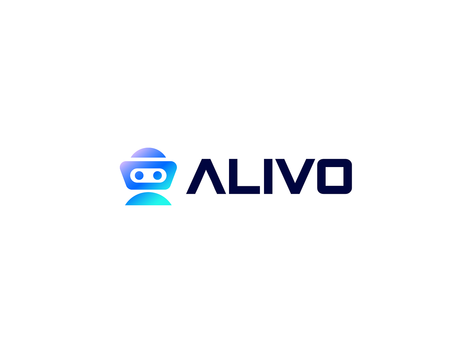 Alivo Chat Bot Logo Design, Robot Minimalist Logo by Abdullah Visions ...