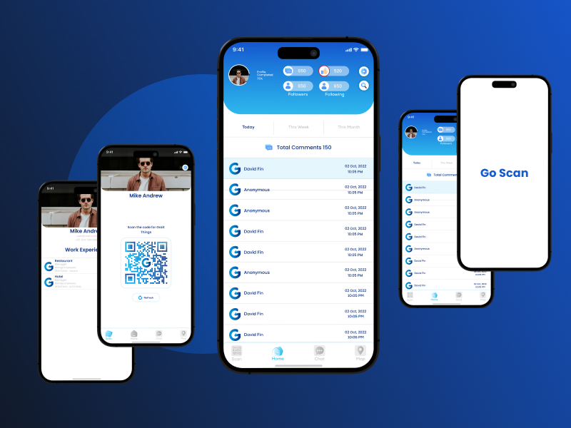 AI Scanner UI by Tooba Mujahid on Dribbble