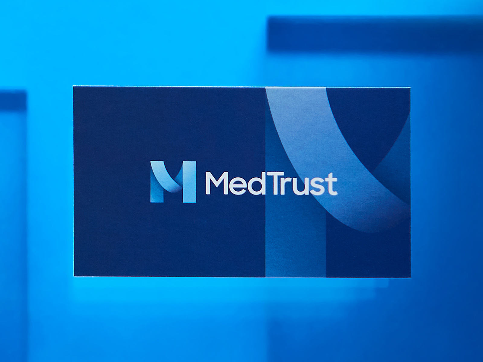 MedTrust Business Card (Back) by Hunter Oden for Unbound on Dribbble