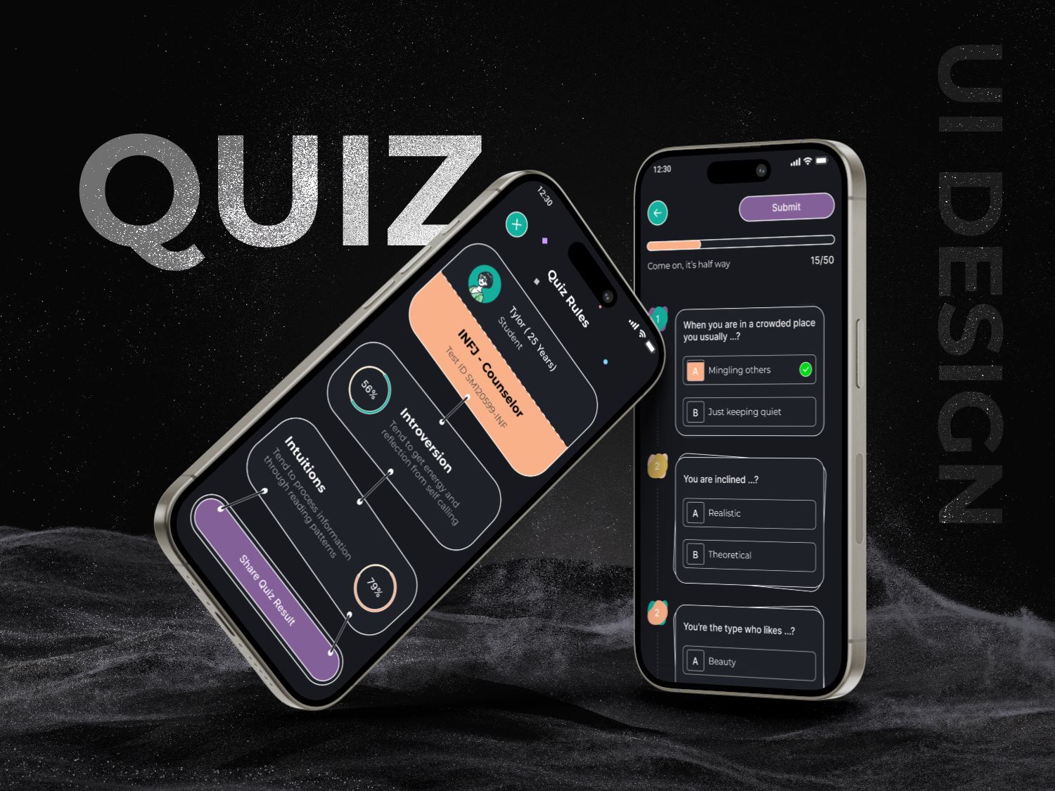 Quiz App Ui Design By Nigar Musayibova On Dribbble