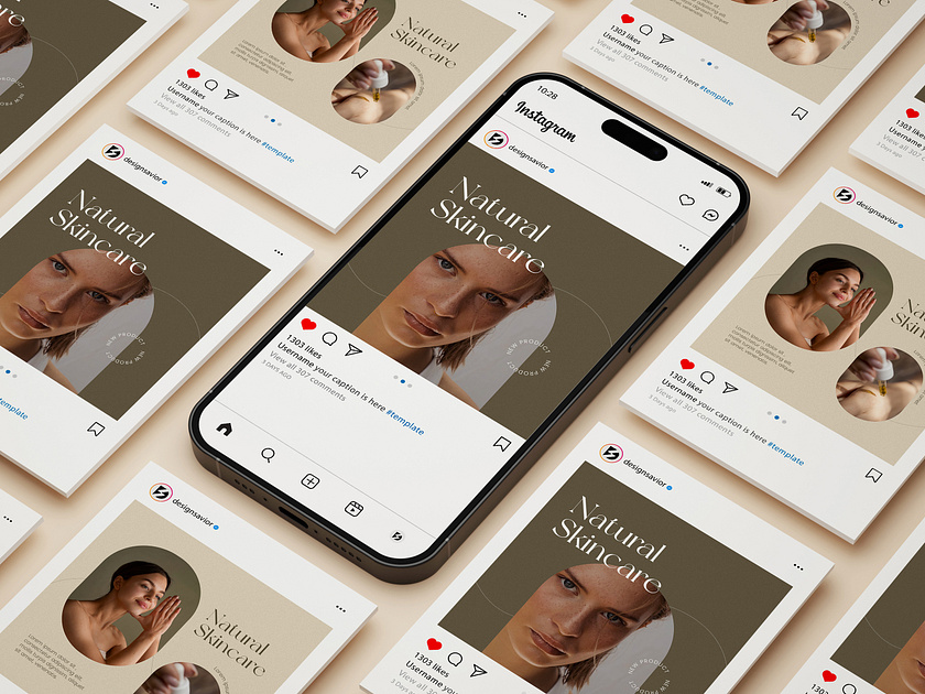 Instagram Mockup designs, themes, templates and downloadable graphic ...