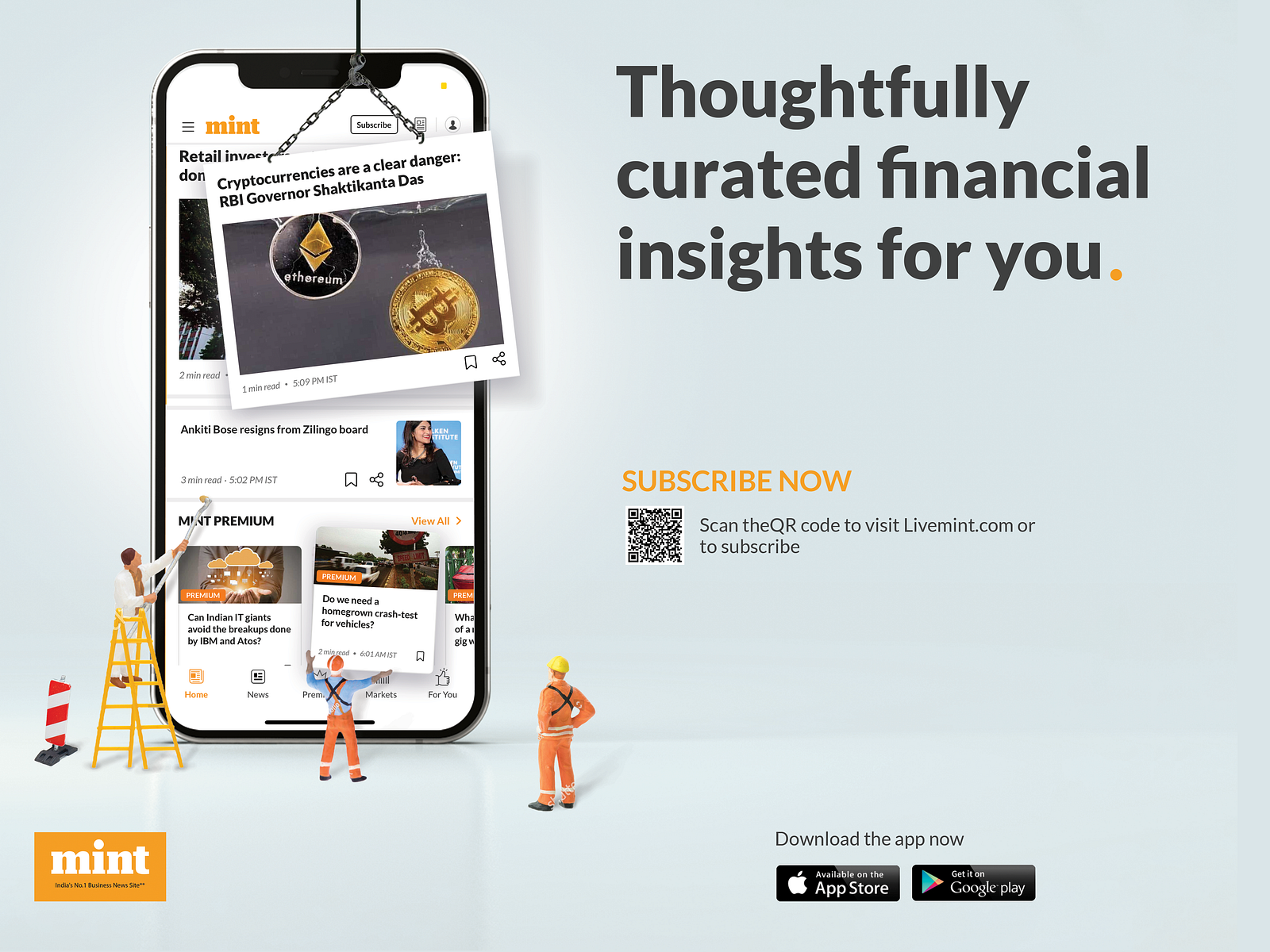 Live Mint creative ad by Aparna nair on Dribbble