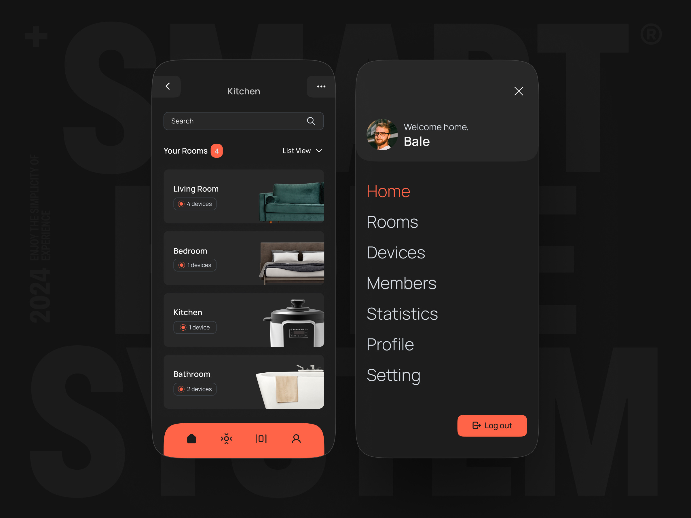 Smart Home Control System Interface by The Department on Dribbble