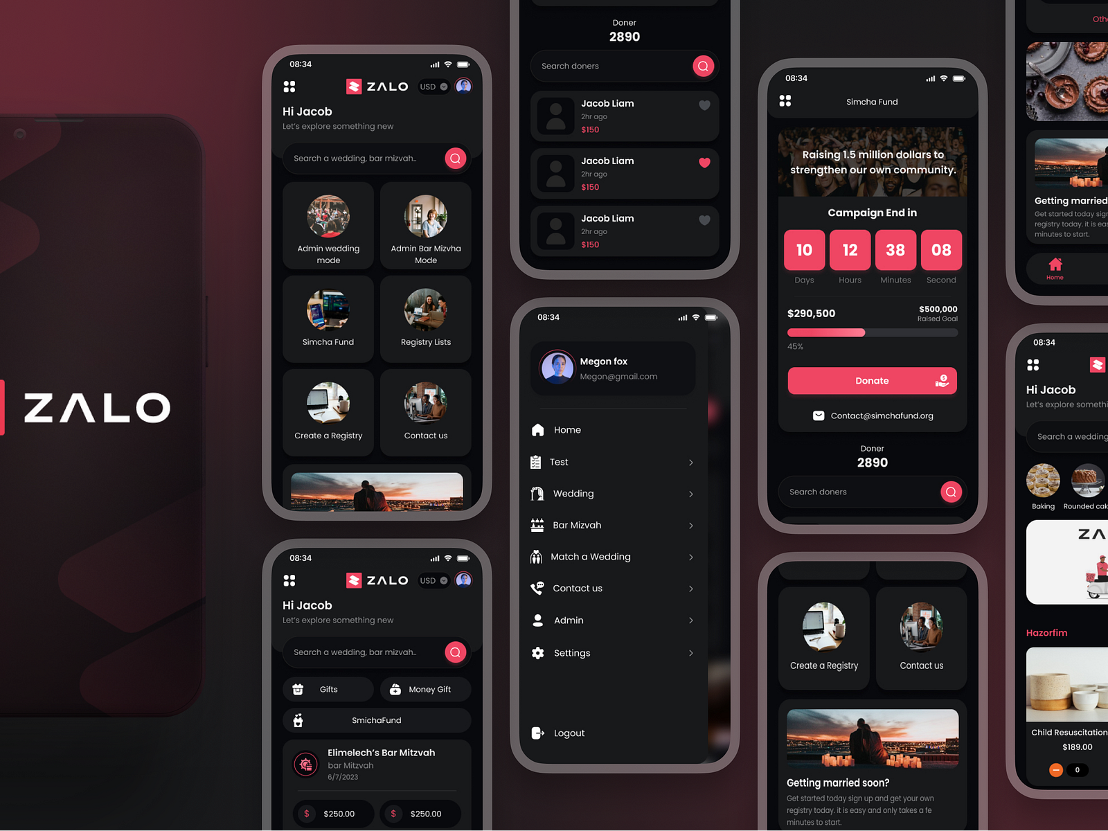 Zalo Mobile App Design by ZestBrains Pvt. Ltd. on Dribbble