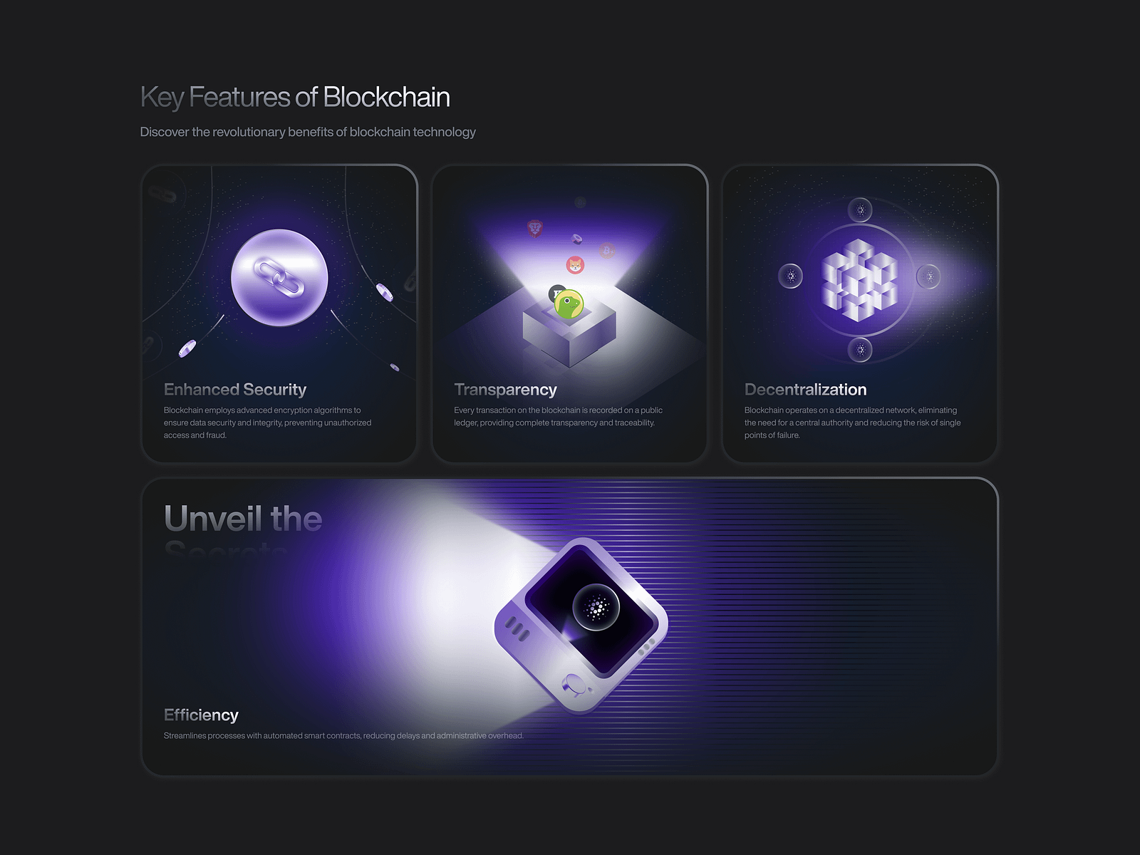 New Blockchain UI Design by Khoa Văn on Dribbble