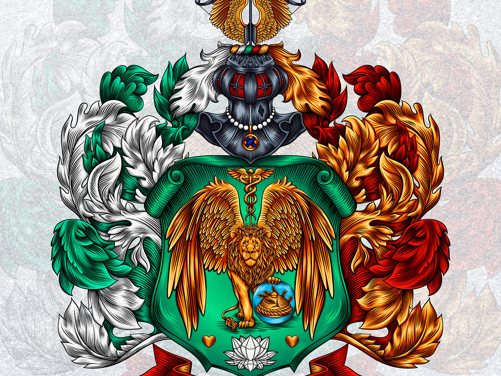 COAT OF ARMS - HERALDRY by Art Studio on Dribbble