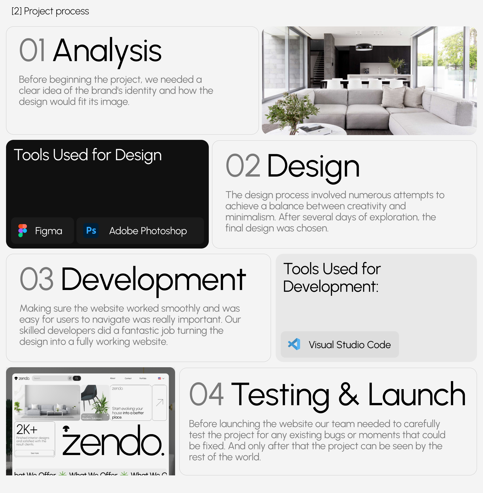 Zendo - Interior Design Company Website by Optigix Studio on Dribbble