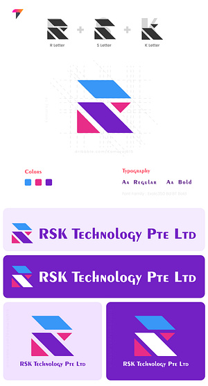 RSK Logo Design by Kamaraj TK on Dribbble