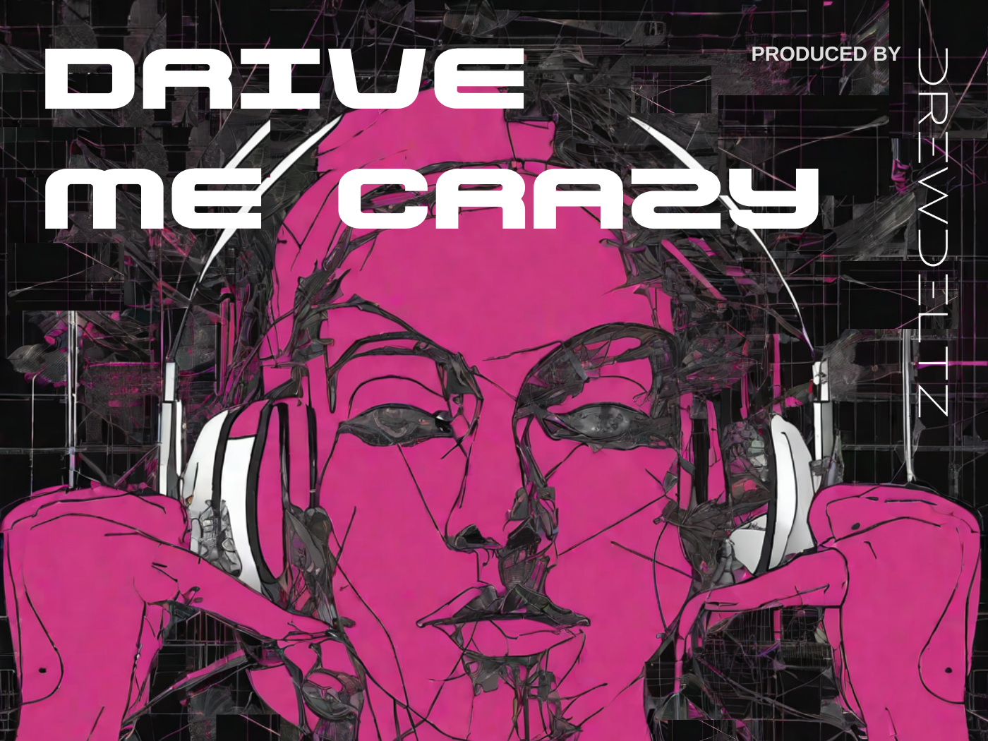 Drive Me Crazy - Techno EP Album Cover by DREWDELTZ by DRΞWDΞLTZ on ...