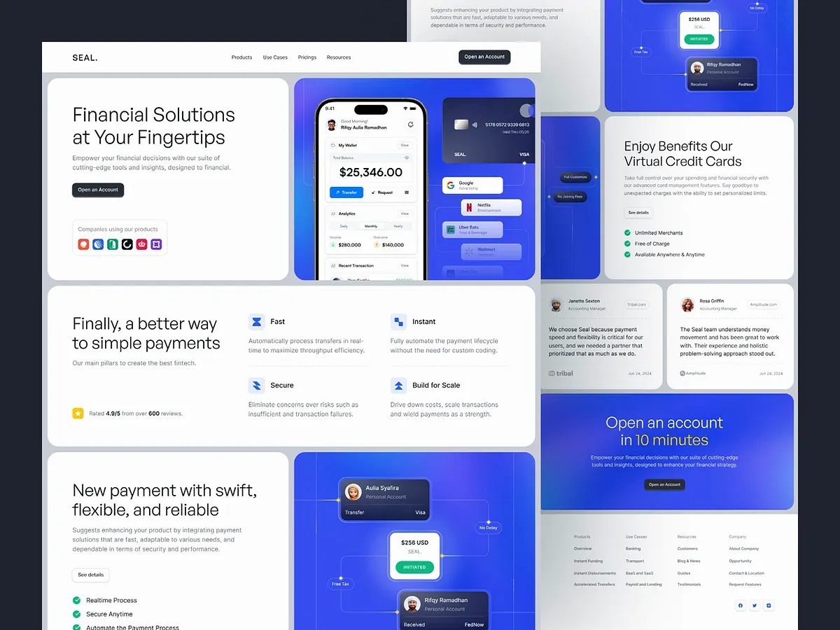 Browse thousands of Fintech Landing Page images for design inspiration ...