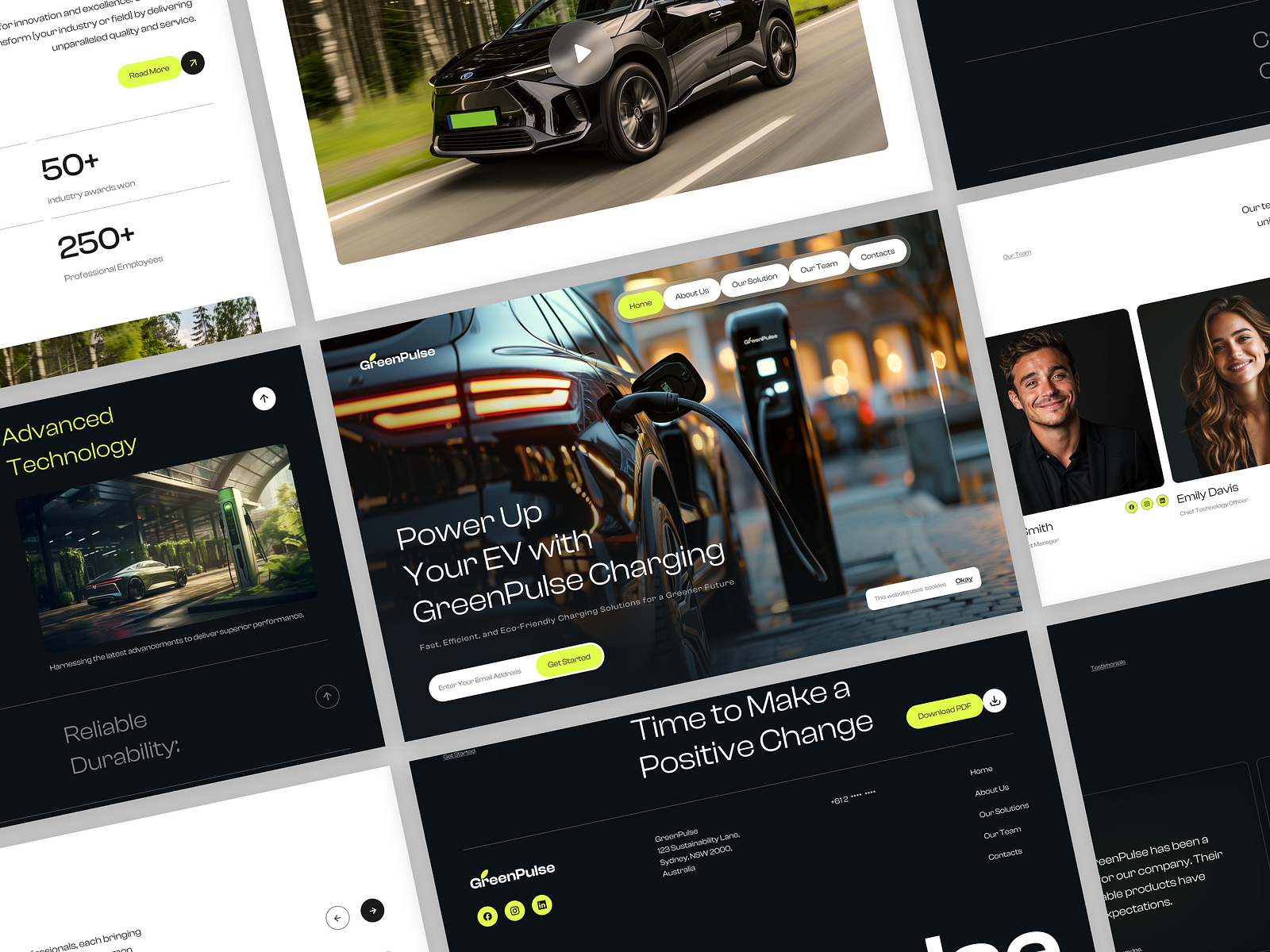 GreenPulse Web Design Concept by Soumyadipto Biswas on Dribbble