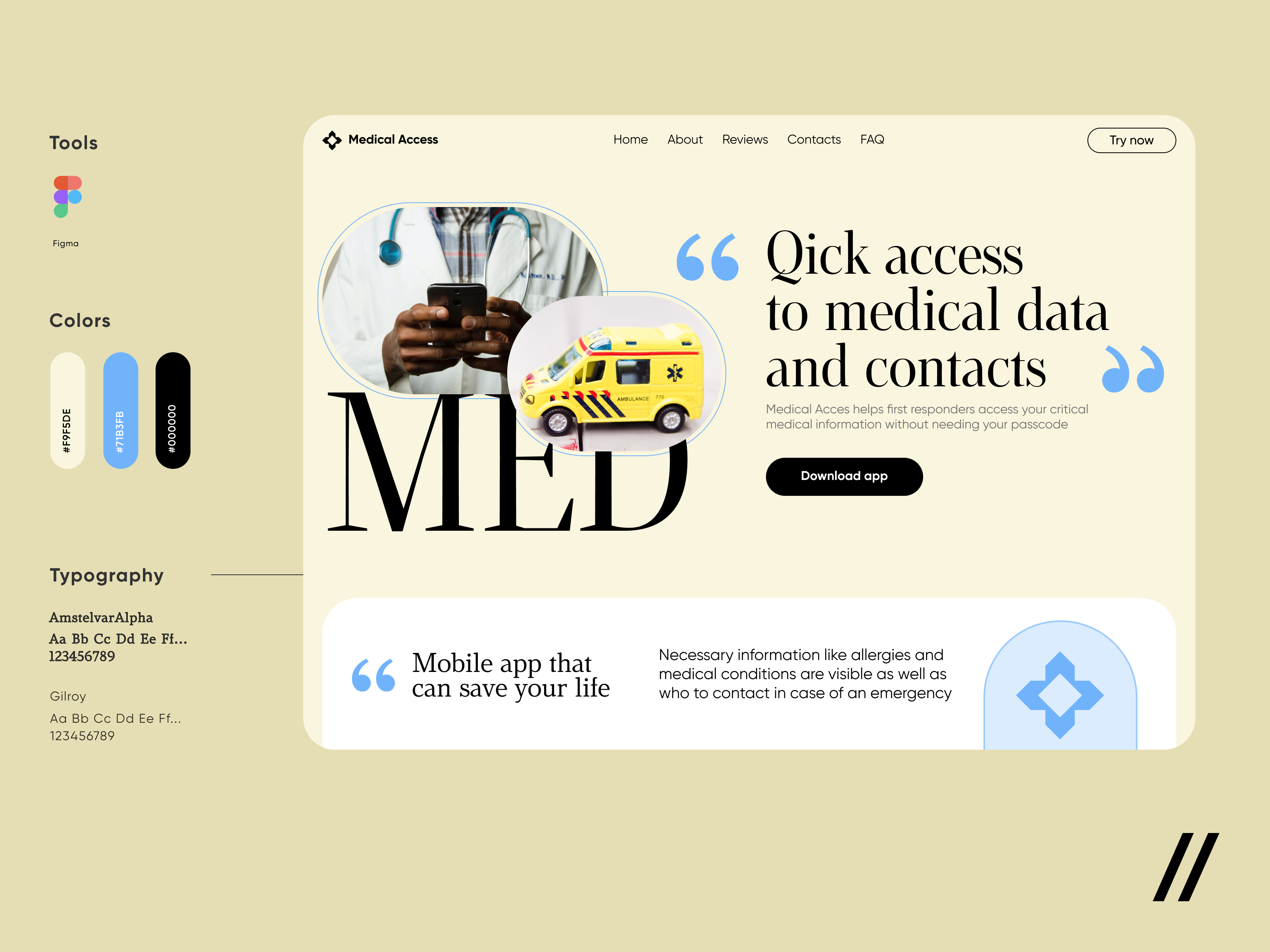 Health Web Platform Design Template by Svetlana Kolpakova for Purrweb ...