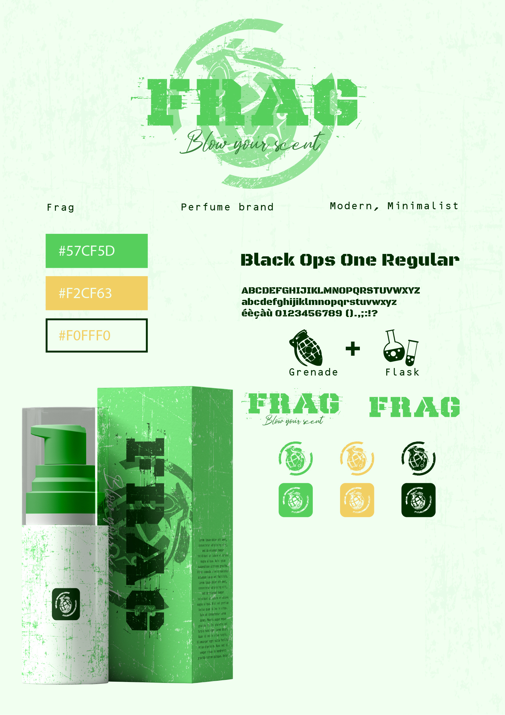 FRAG /Logo Design (Concept Design) by Lionel ZOHOUN (Nekketsu Hane) on ...