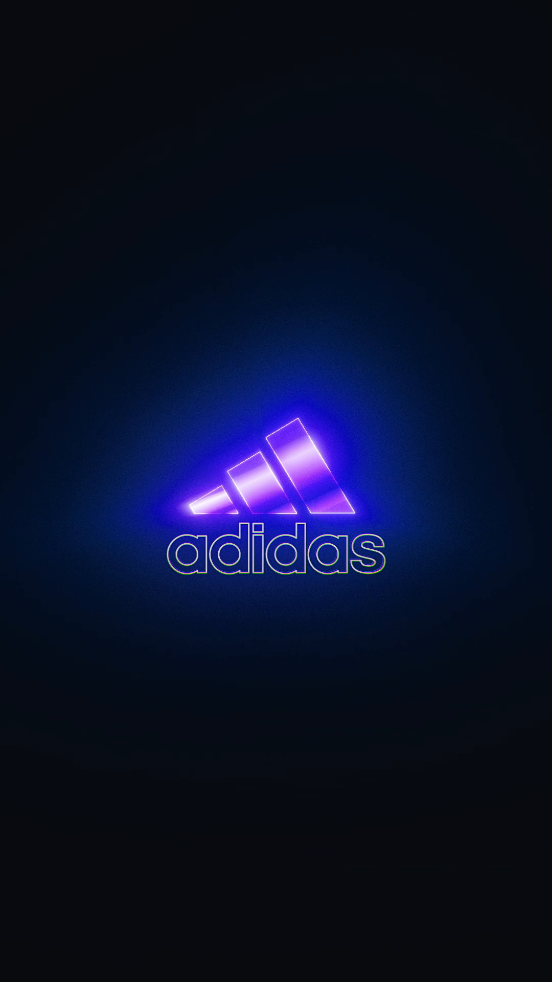 Adidas Logo Blue Wallpaper