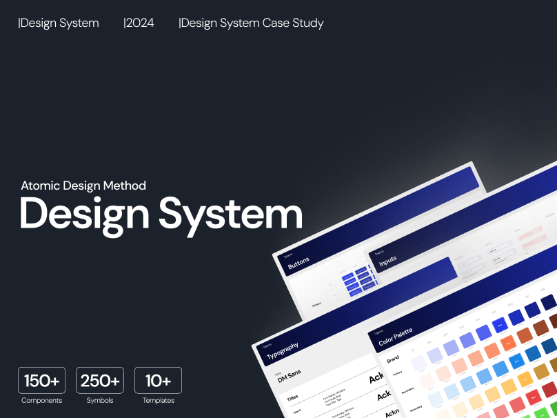 Design System Case Study by Muhammad Osama Baig on Dribbble