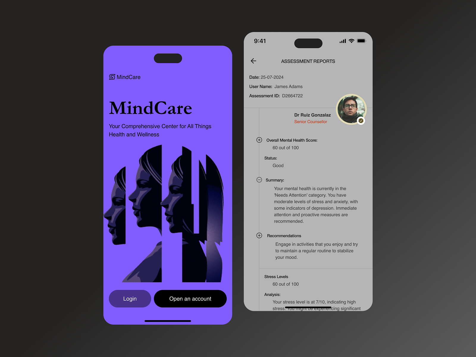 Mindcare Mental Health App By Zakariya Buhari On Dribbble