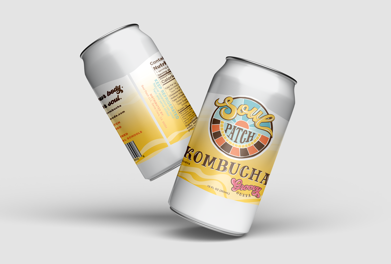 Soul Patch Kombucha by SGDS Design Studio on Dribbble