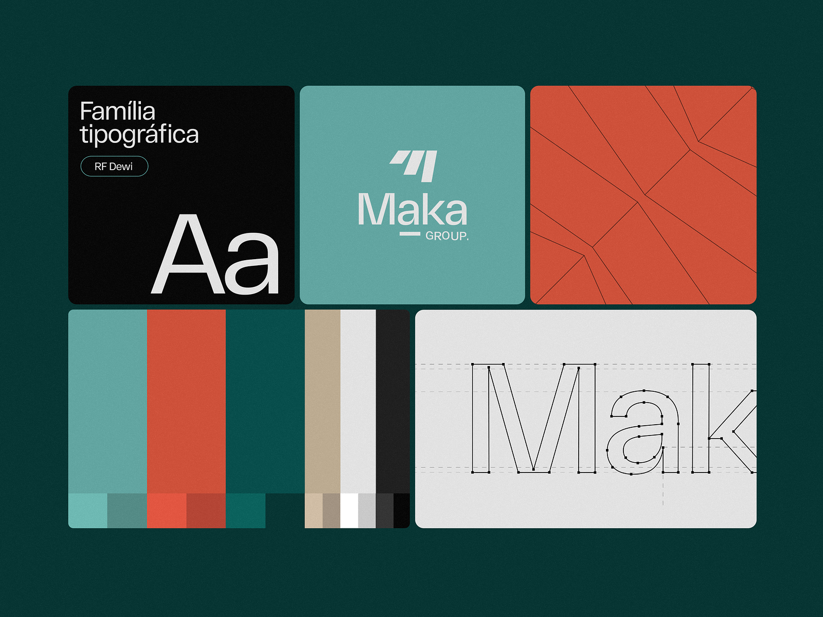 Visual Identity - Maka Group by Victor Rutka on Dribbble