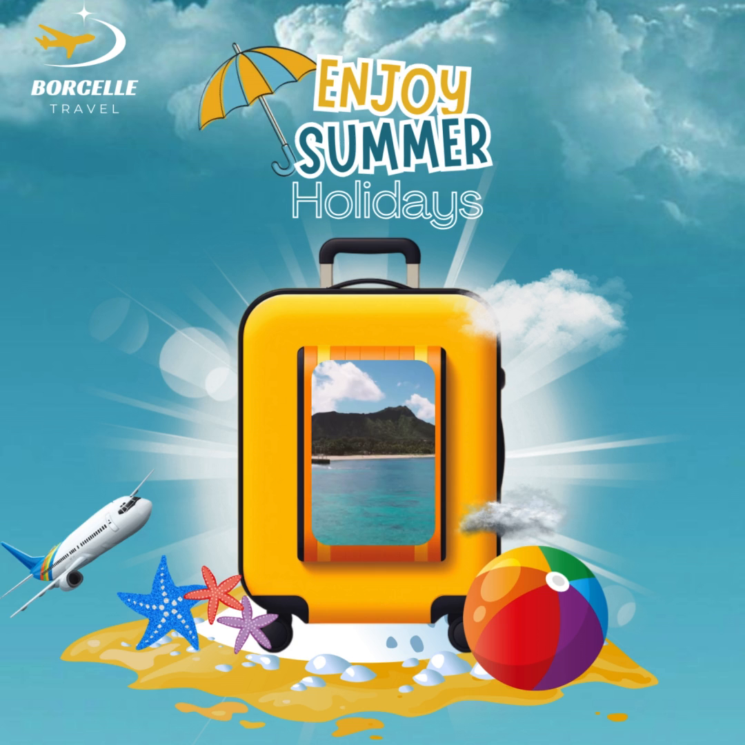 Summer Holidays animated post by Monika on Dribbble