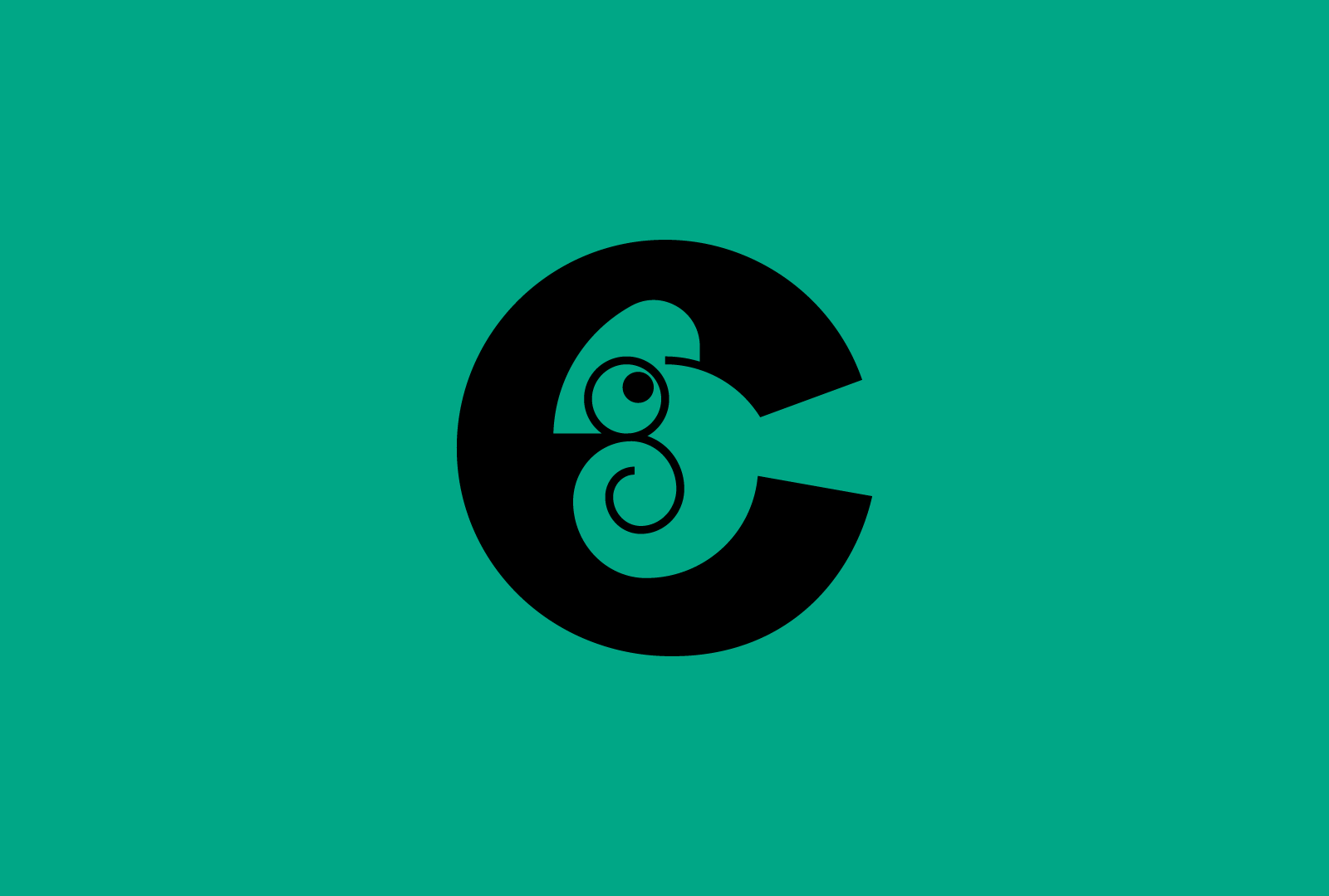 C + Chameleon Logo by Adam Vizi on Dribbble