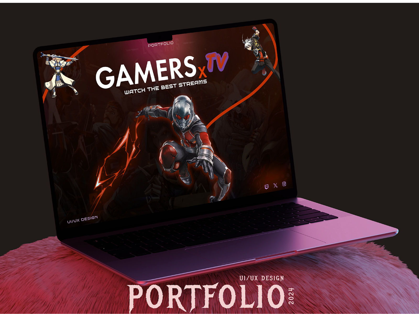 GamersX UI/UX Portfolio design by Techmatetech LLC - Design Hub on Dribbble