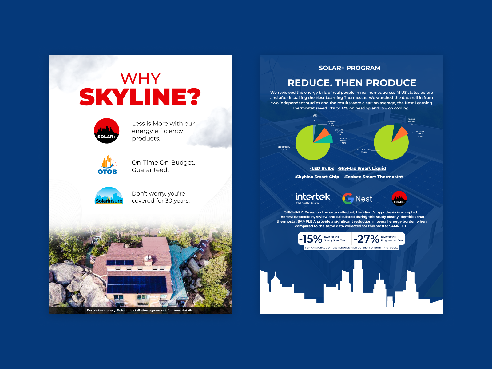 Skyline Flyer Design by UIUX STUDIO on Dribbble