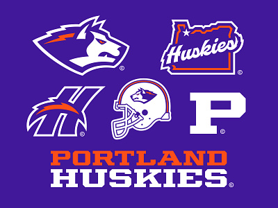 23/32 – Portland Huskies by Zilligen Design Studio on Dribbble
