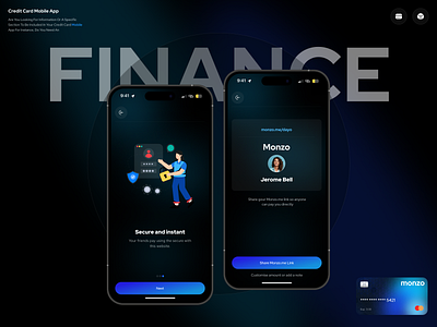 Credit Card Mobile App & UI UX Design by Sheikh Shihab on Dribbble