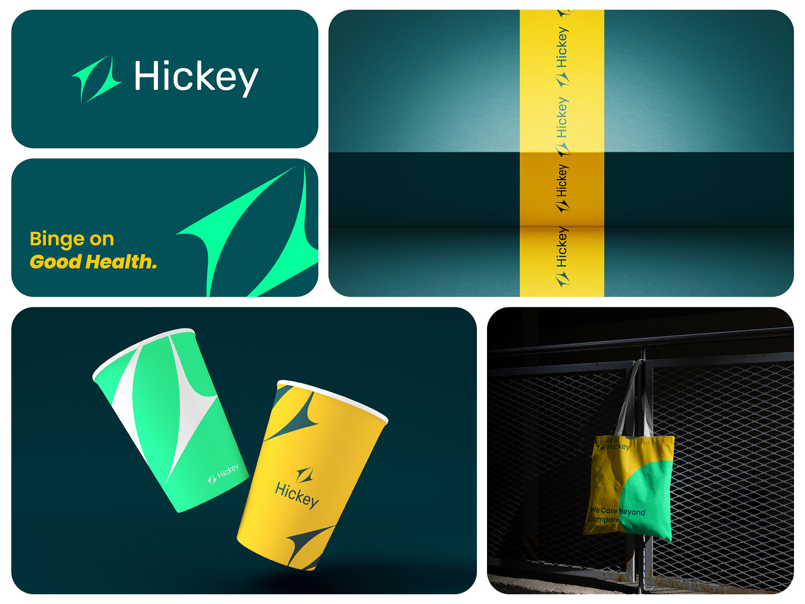 Hickey Branding & Visual Identity by Visvibe™ on Dribbble