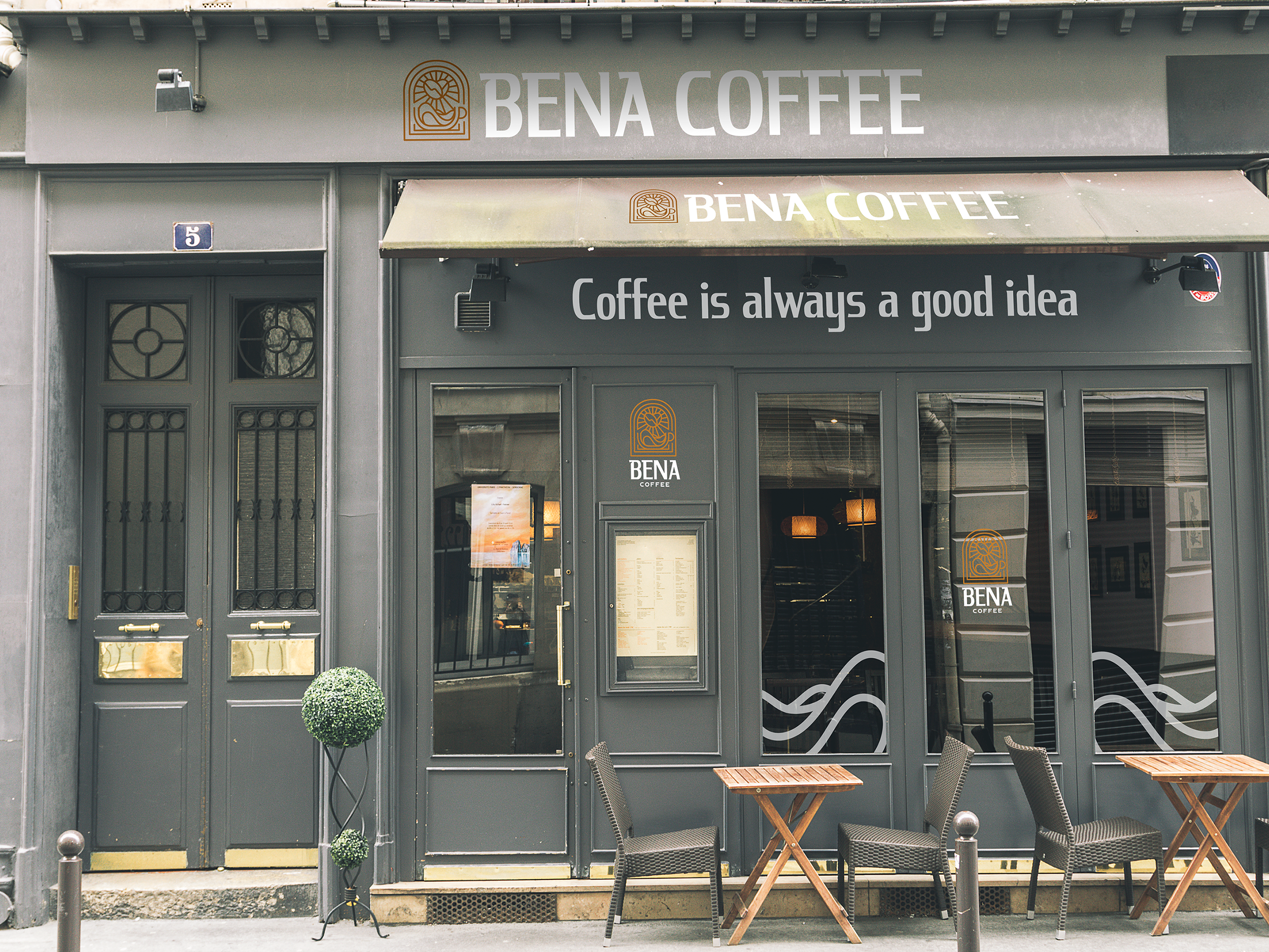 Bena Coffee - Visual Identity by hidayat ramadhan antameng on Dribbble