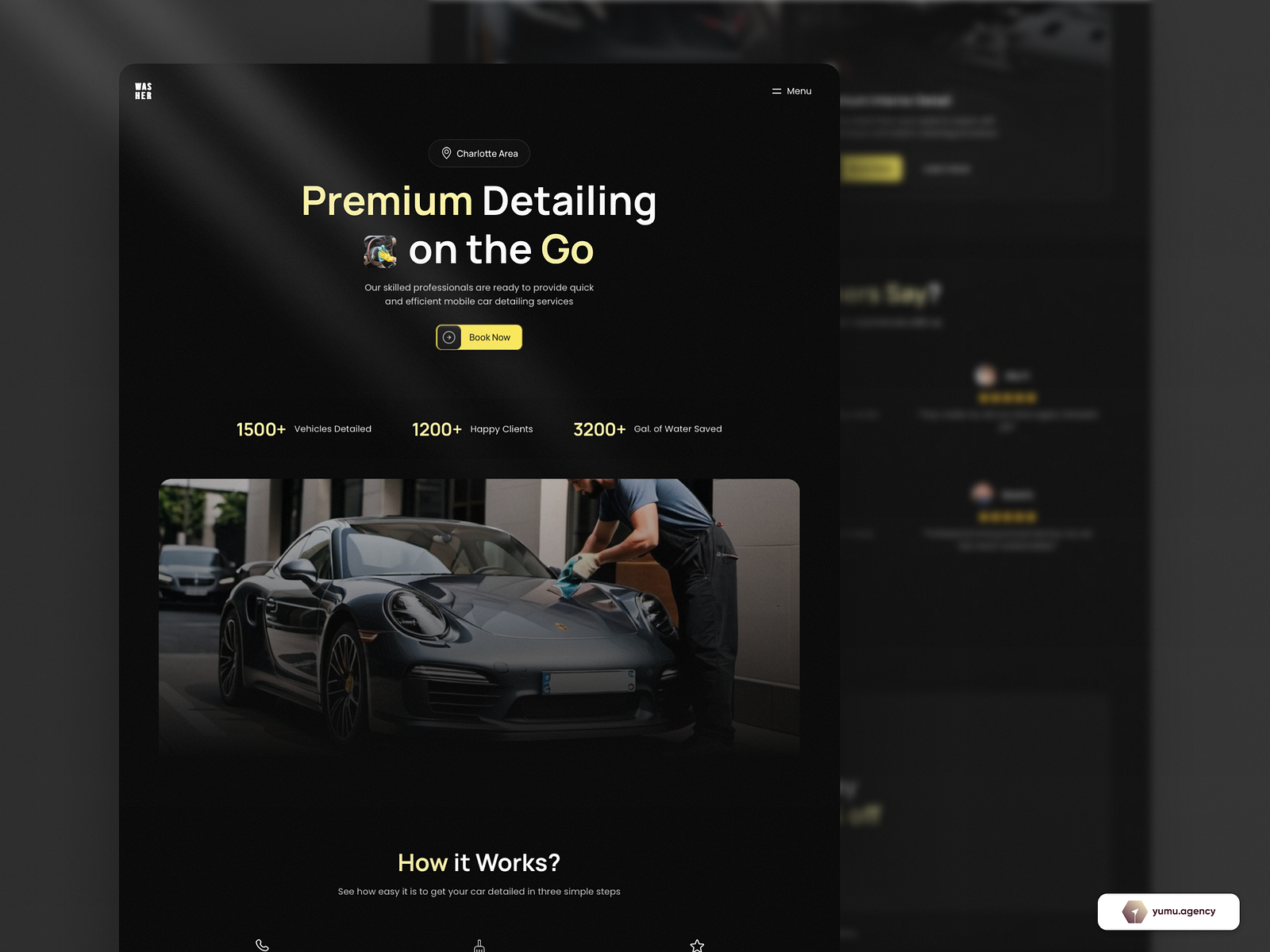 Mobile Detailing - Website Design by Yumu Agency | Websites & Branding ...