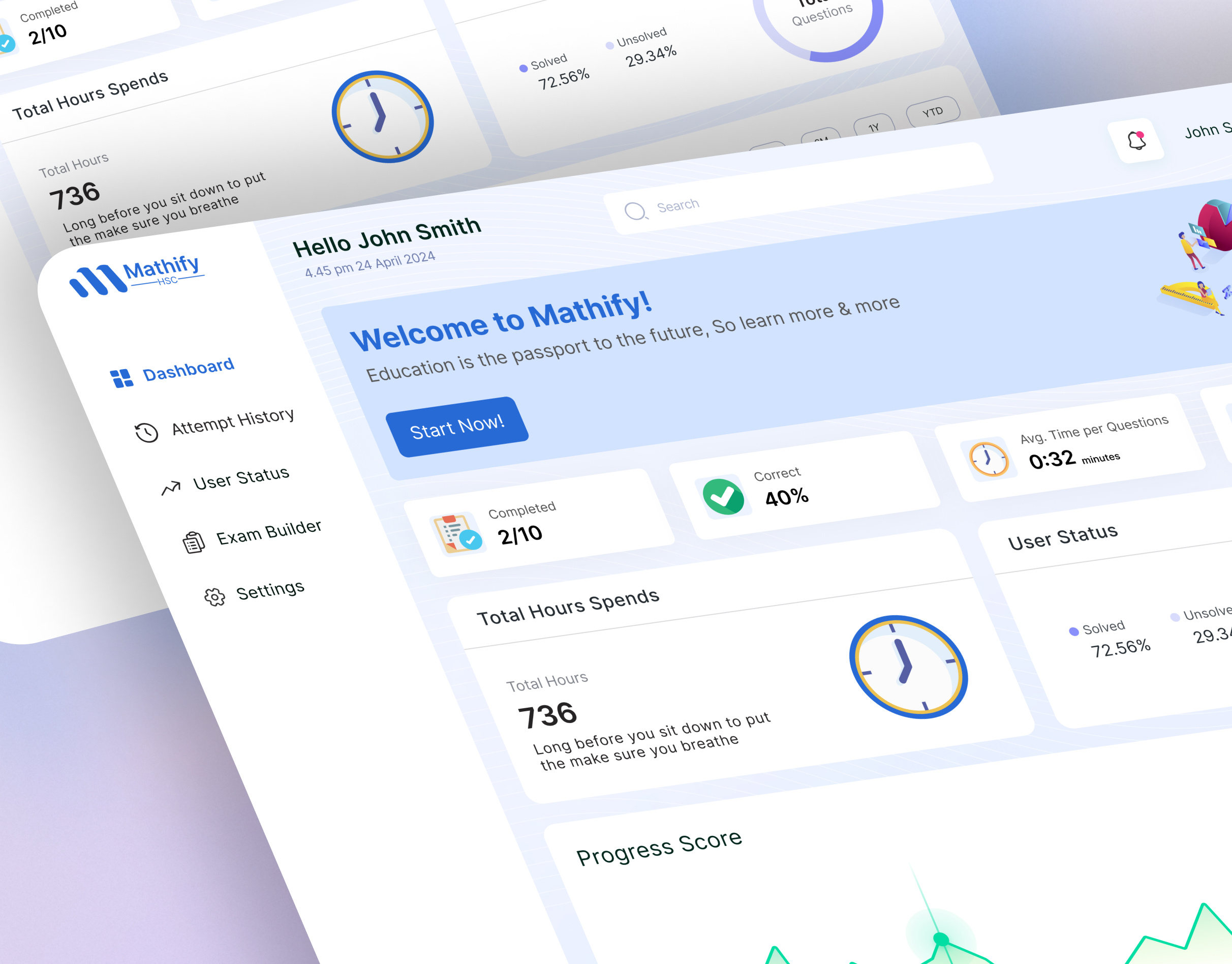Lms Student Analytics Dashboard By Asifuxcraftsman On Dribbble