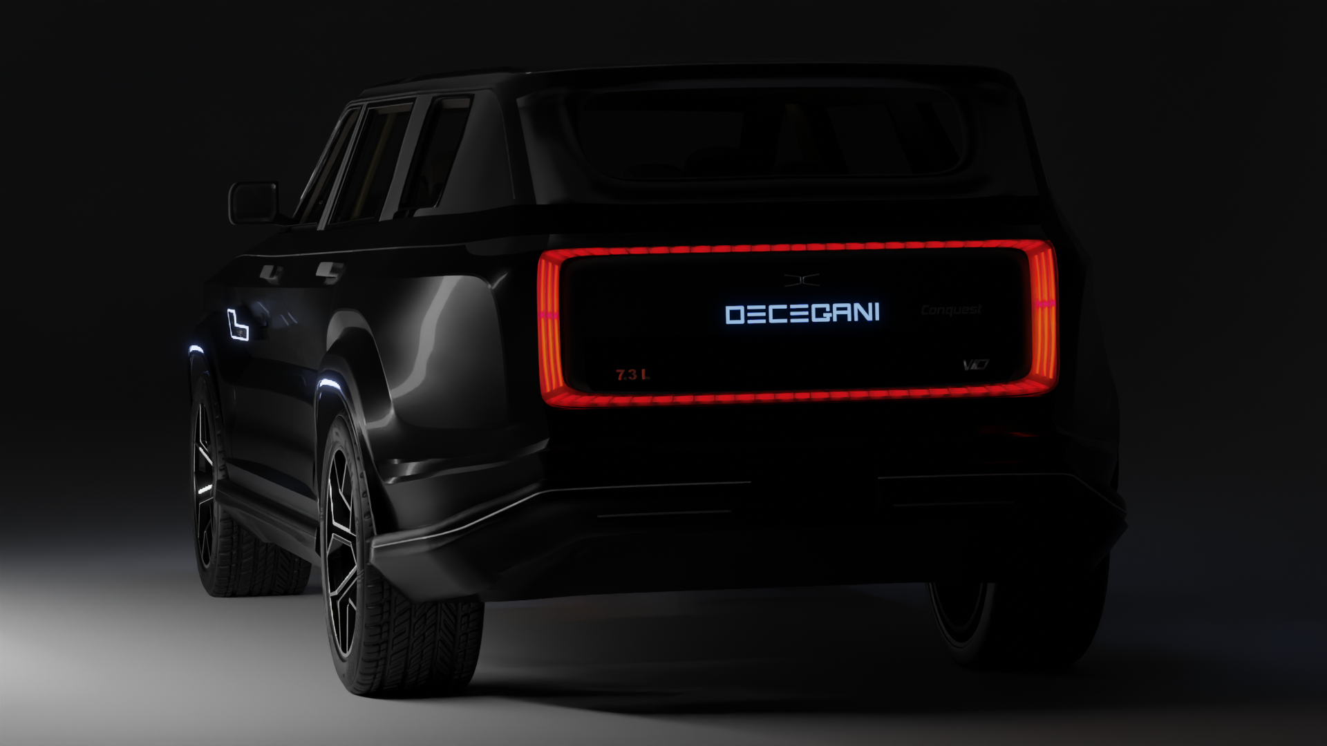 Car design in blender - Concept full-size suv/Decegani conquest by ...